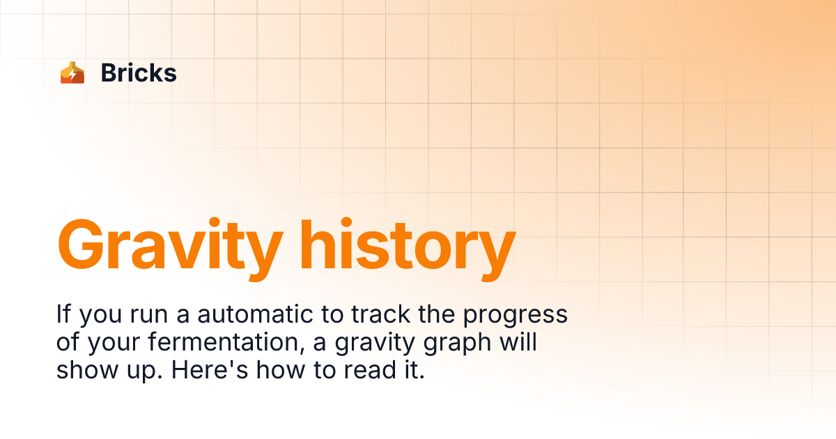 Gravity history | Bricks